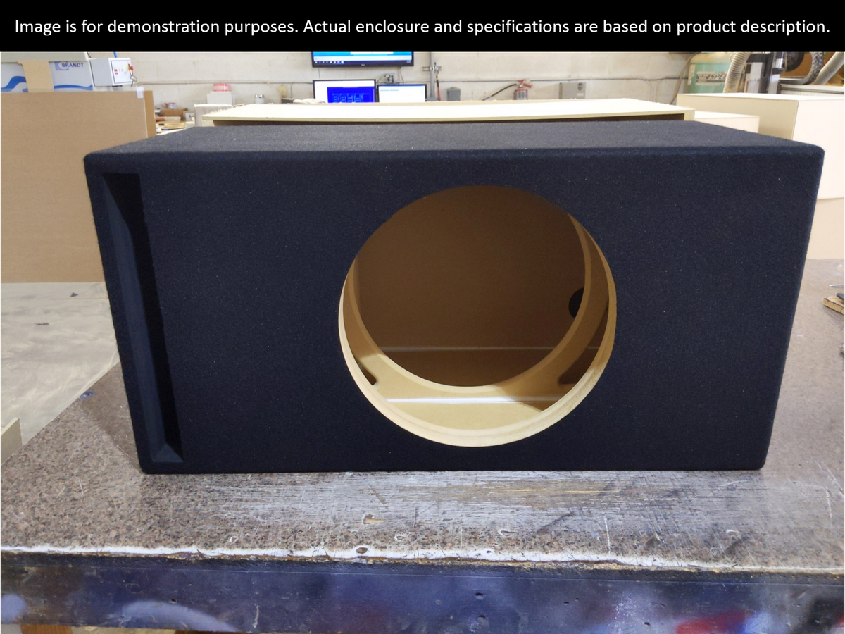 Stage 3 Ported Enclosure for Single Skar Audio zvx-12v2 – Sonix Enclosures